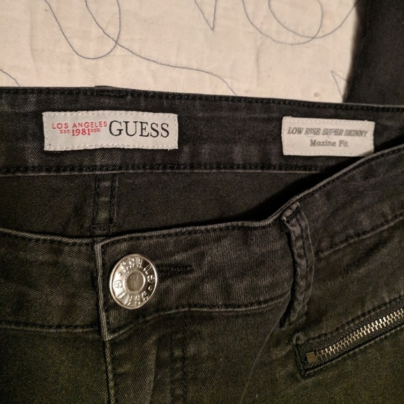 Guess | Jeans | Guess Jeans With Frontback Zipper Pockets | Poshmark